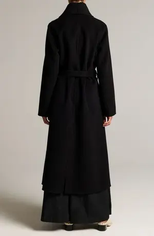 Vince Shawl Collar Wool & Cashmere Long Coat