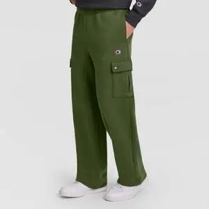 Champion Fleece Cargo Pant, C Logo - Chive
