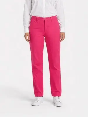 KETTLEWELL Havana High-rise Chinos - Magenta