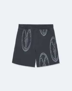 ALLSAINTS Rammy Stamped Jersey Sweatshorts