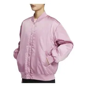 Nike Baseball Satin Jacket Asia Sizing - Pink