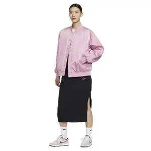 Nike Baseball Satin Jacket Asia Sizing - Pink