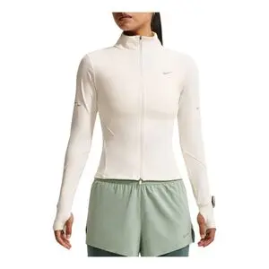 Nike Swift Dri-fit Full Zip Jacket Asia Sizing 'light Bone Sail - Light Bone/sail