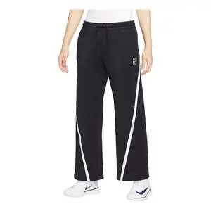 Nike Advantage Mid-rise Tennis Pants 'black White - Black/white