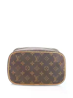 LOUIS VUITTON Nice Vanity Case Monogram Canvas Bb Pouch - Brown