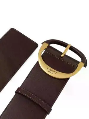 TWINSET Wide-strap Buckle Belt