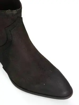 Ash Pointed-toe Leather Cowboy Boots