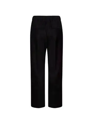 Max Mara Elasticated Pressed-crease Trousers