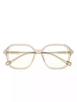 Chloé Square-frame Glasses - Pink