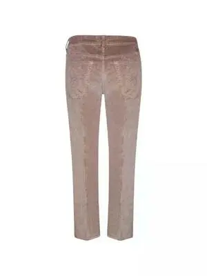 Jacob Cohen Corduroy-effect Straight-leg Trousers - Neutrals