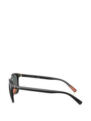 Polo Ralph Lauren Logo-print Squared-frame Sunglasses