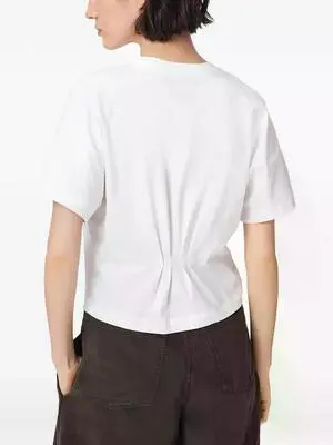 ALLSAINTS Pleated-back T-shirt
