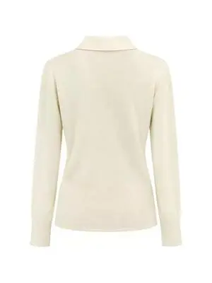 Seventy Polo-collar Long-sleeve Sweater