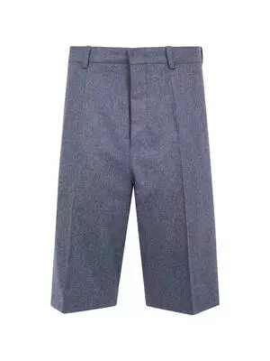 Sofie D'hoore Wool Front-pleat Shorts
