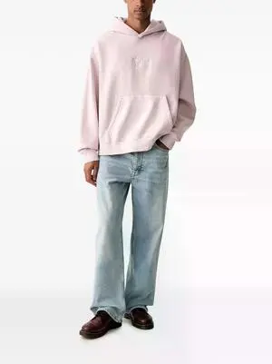 VANS Logo-embroidered Hoodie - Pink