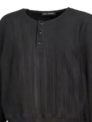 Our Legacy Ballon Ribbed Sweater - Black