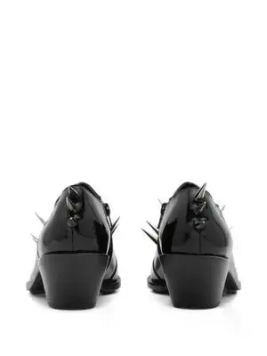 Junya Watanabe Spike-embellished Leather Shoes