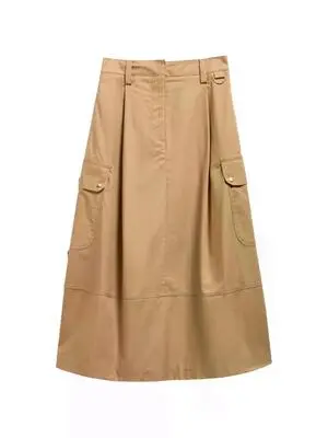 Barbour Carly Pleated Midi Skirt