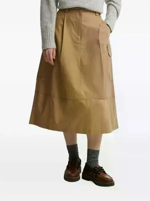 Barbour Carly Pleated Midi Skirt