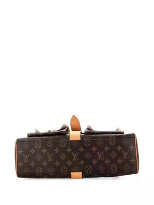LOUIS VUITTON Manhattan Handbag Monogram Canvas Gm Satchel