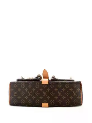 LOUIS VUITTON Manhattan Handbag Monogram Canvas Gm Satchel