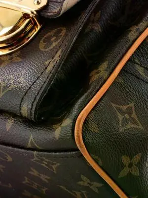 LOUIS VUITTON Manhattan Handbag Monogram Canvas Gm Satchel