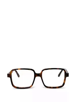 Palm Angels Tortoiseshell-effect Glasses - Brown