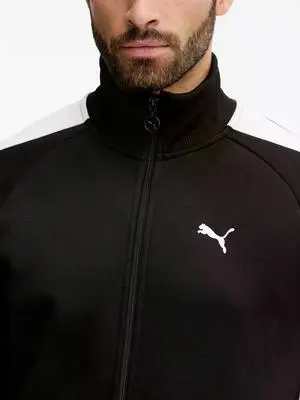 PUMA T7 Logo-embroidered Panelled Jacket