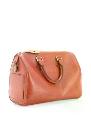 LOUIS VUITTON Speedy Handbag Epi Leather 25 Satchel