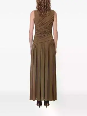 NICHOLAS Ruched Sleeveless Maxi Dress