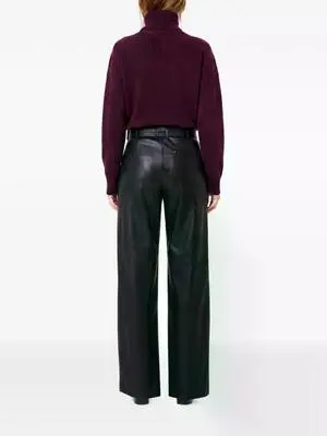 NICHOLAS Roll-neck Drop-shoulder Sweater