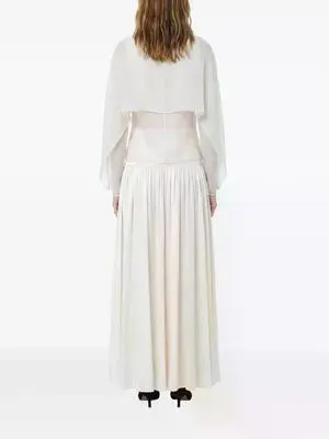 NICHOLAS Pleated Maxi Skirt