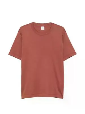 Eleventy Crew-neck Short-sleeve T-shirt - Red