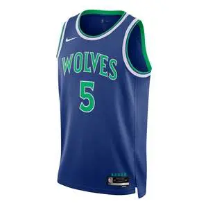 Nike Dri-fit Nba Minnesota Timberwolves Icon Edition Swingman Jersey - Rush Blue