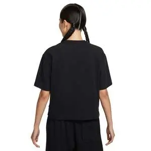 Nike Oversized Short Sleeve T-shirt Asia Sizing 'black