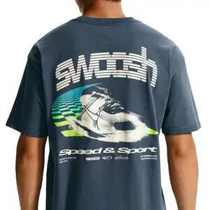 Nike Lse Speed T-shirt Asia Sizing - Blue