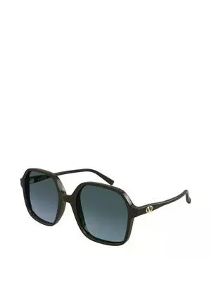 Valentino Garavani Vlogo Rectangle-frame Sunglasses