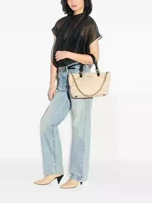 Mz Wallace Small Madison Quilted Tote Bag