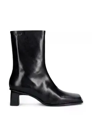 VAGABOND SHOEMAKERS Elvina Square-toe Leather Boots - Black
