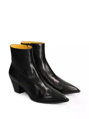 MARA BINI Pointed-toe Ankle Boots - Black