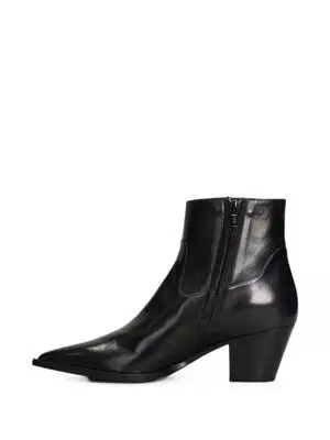 MARA BINI Pointed-toe Ankle Boots - Black