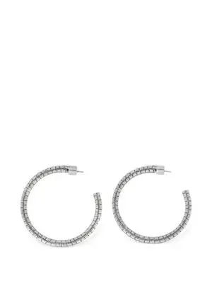 ALLSAINTS Engraved Hoop Earrings