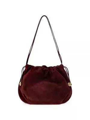LIFFNER Charm Pouch Suede Shoulder Bag