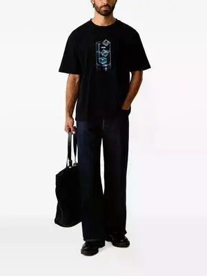 Rains Cubes Cotton T-shirt