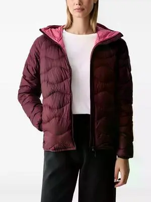 PEAK PERFORMANCE Helium Quilted Hooded Jacket - Red