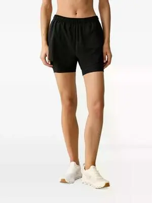 On Layered Logo-print Shorts