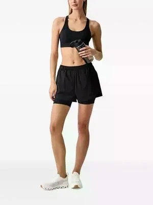 On Layered Logo-print Shorts