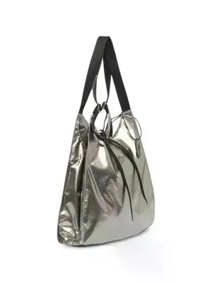 JACK GOMME Lesac Light Metallic-effect Shoulder Bag