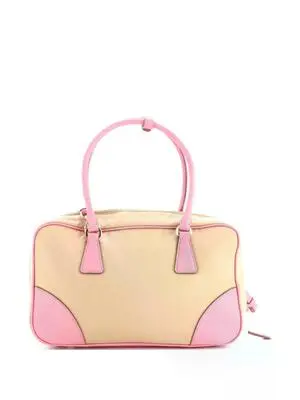 Prada Re-edition 1978 Two Handle Bag Re-nylon With Saffiano Leather Medium Satchel
