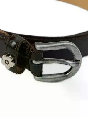 MFPEN Purpose Rivet-embellished Polished Belt - Brown